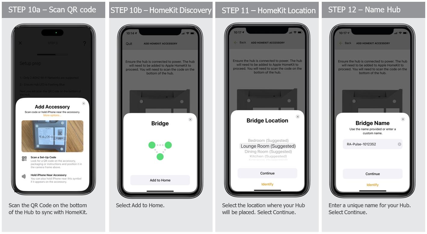 Pairing A Pulse 2 Hub [iOS - Apple]